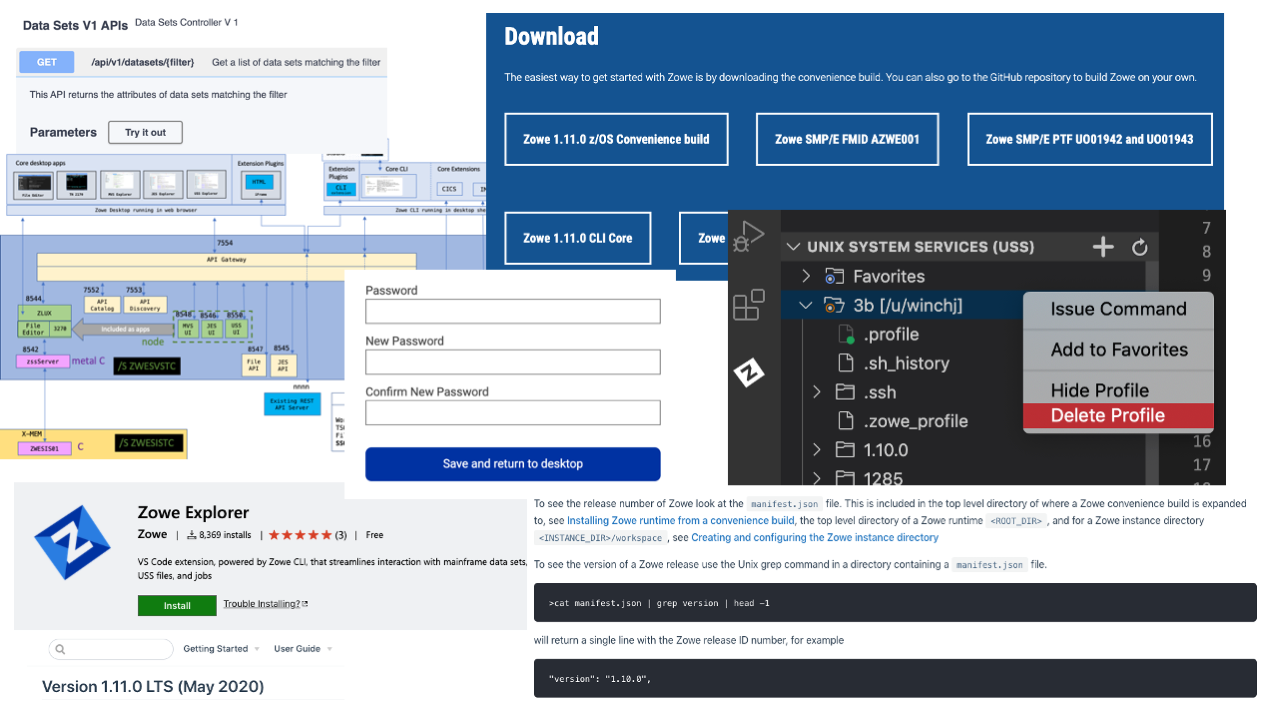Zowe v1.11.0 Upload - Open Mainframe Project