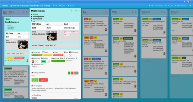 Wekan Open Source Kanban on s390x - Open Mainframe Project