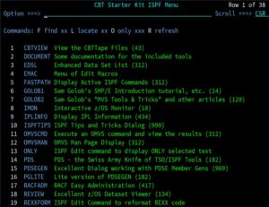ISPF Menus Made Easy - Open Mainframe Project