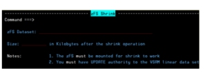 z/OS zFS ISPF Tools - Open Mainframe Project