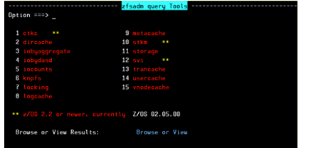z/OS zFS ISPF Tools - Open Mainframe Project