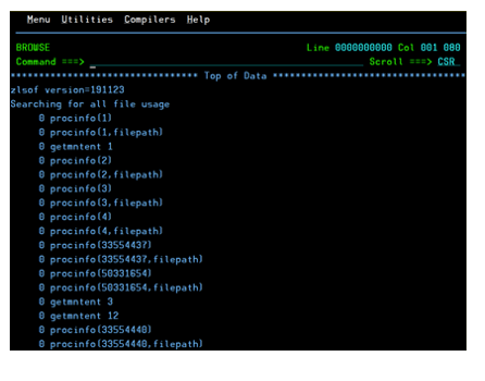 z/OS zFS ISPF Tools - Open Mainframe Project