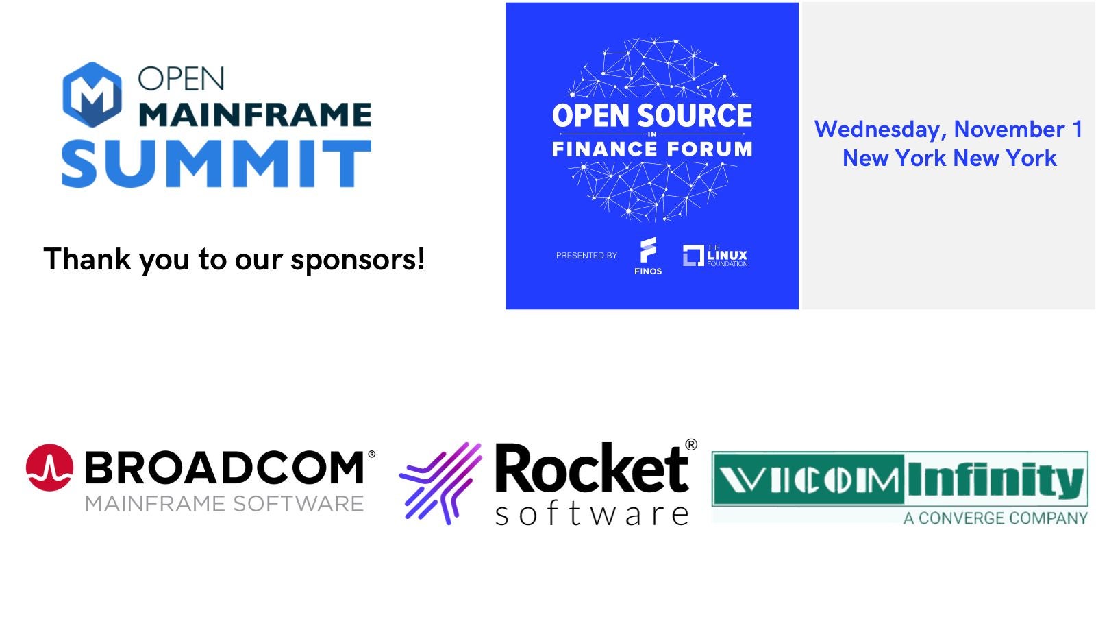 Open Mainframe Summit New York Recap - Open Mainframe Project Open Mainframe Summit New York Recap - Open Mainframe Project