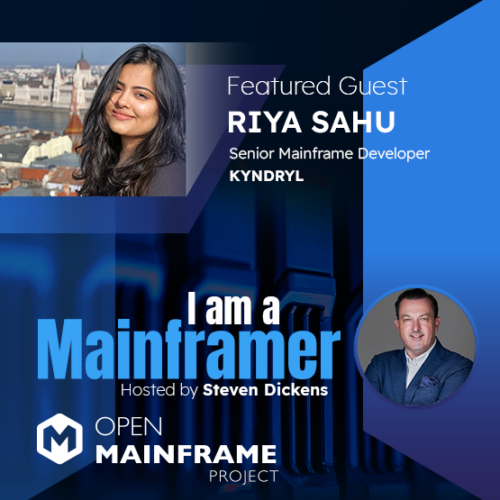 I am a Mainframer Riya Sahu - Open Mainframe Project