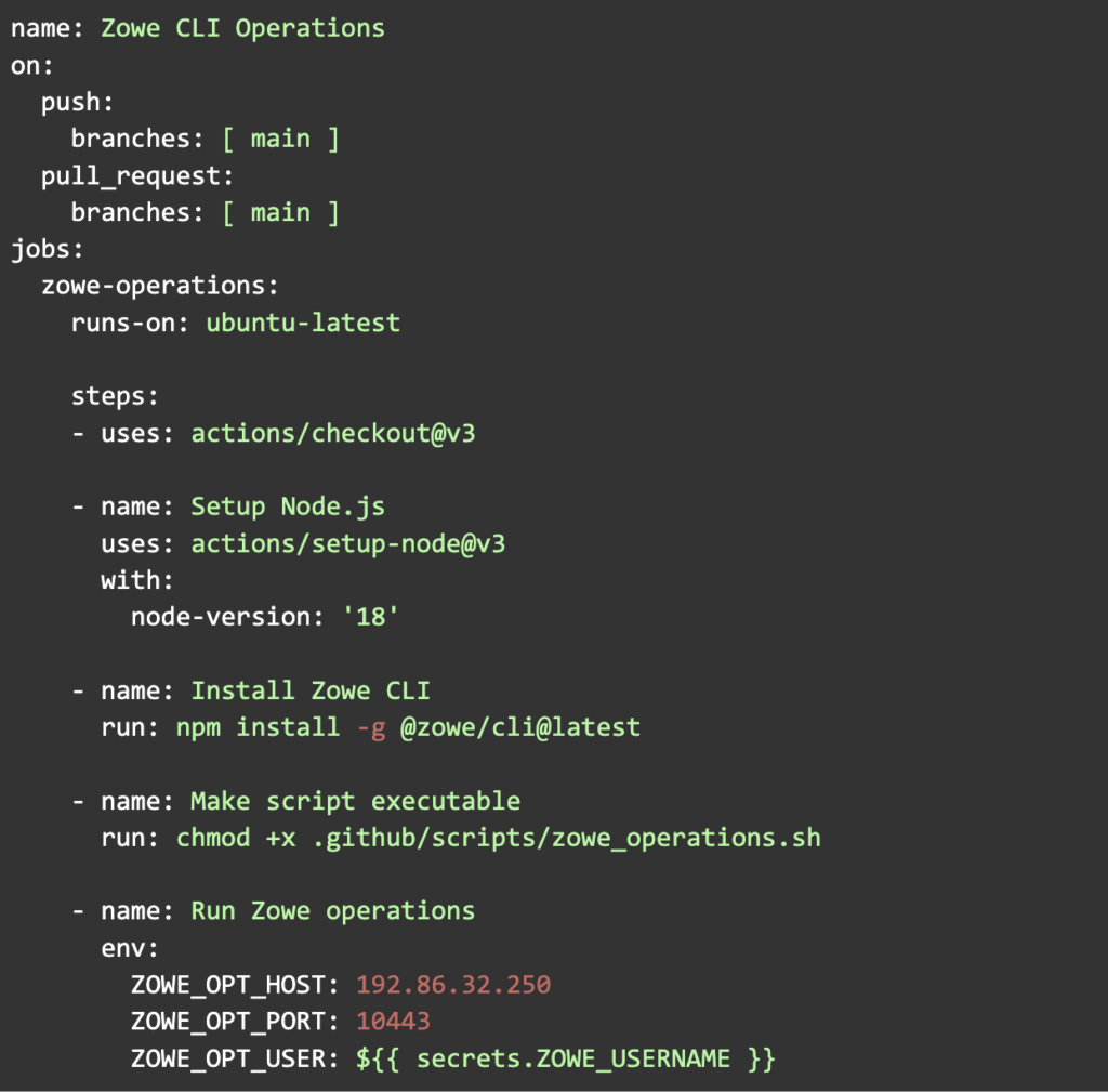 Mentorship Project Update Enhancing Cobol Programming Course With Cicd And Zowe V3 Open