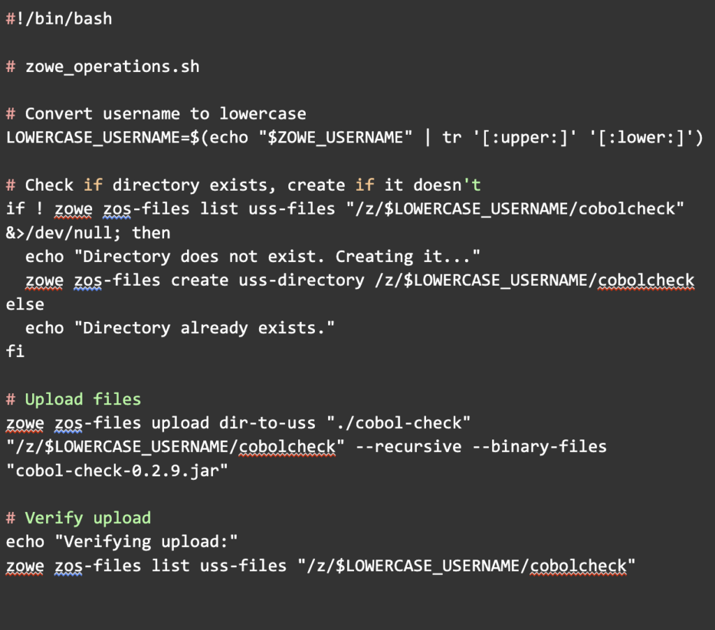 Mentorship Project Update Enhancing Cobol Programming Course With Cicd And Zowe V3 Open