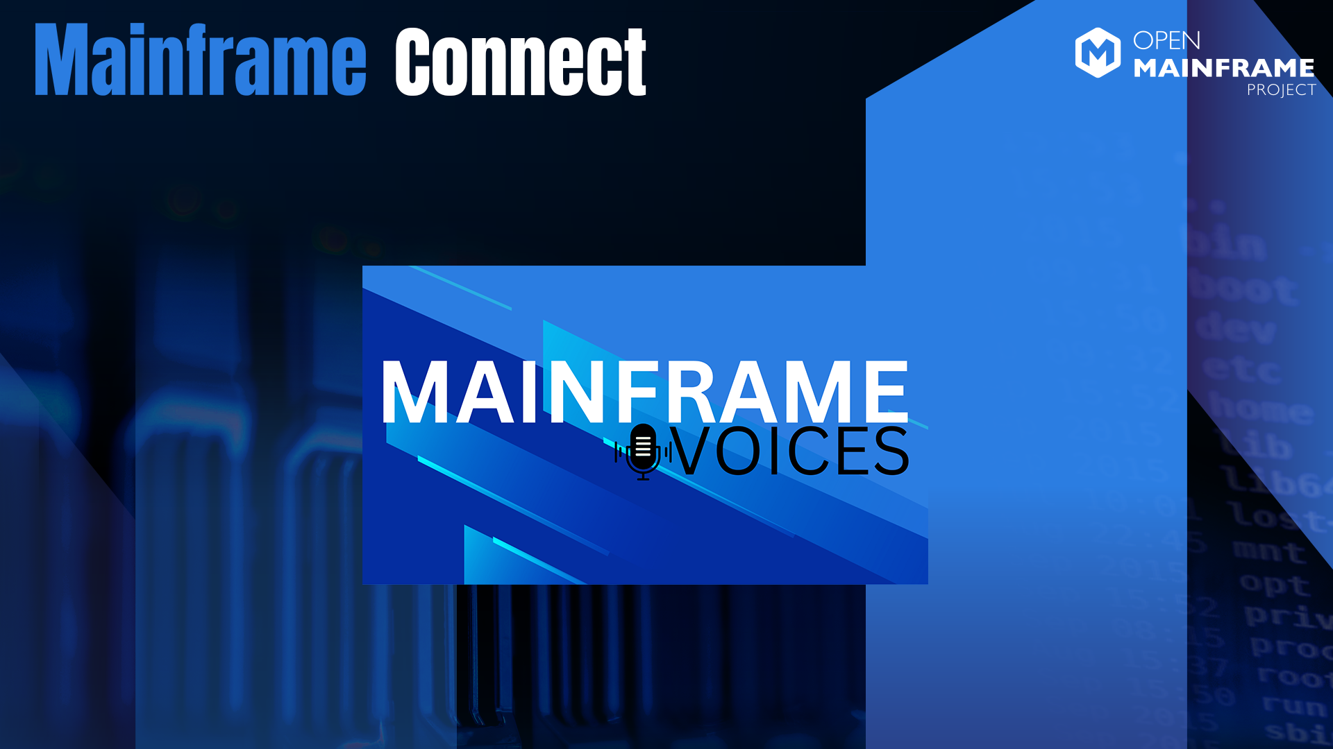 Introducing Mainframe Connect - Open Mainframe Project